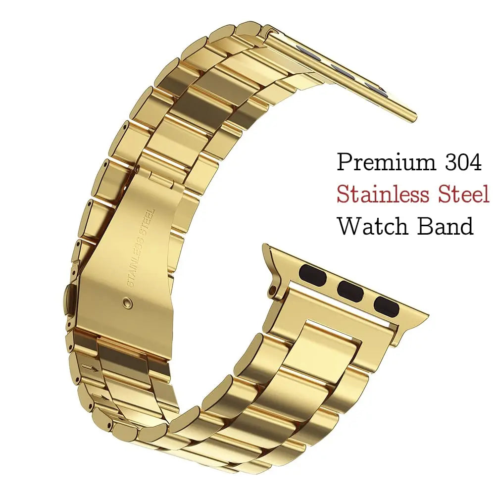 Metal Band+TPU Case for Apple Watch Ultra Strap Cover Stainless Steel ...