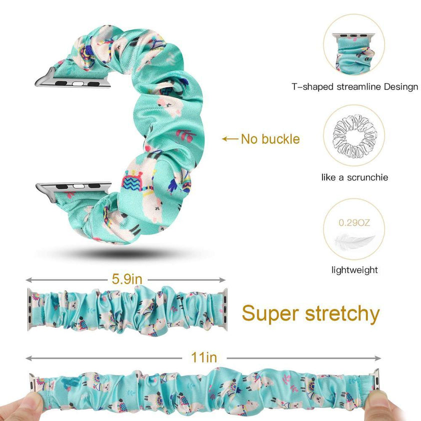 Scrunchie Elastic Strap for Apple watch Series iWatch Watchbands – www ...