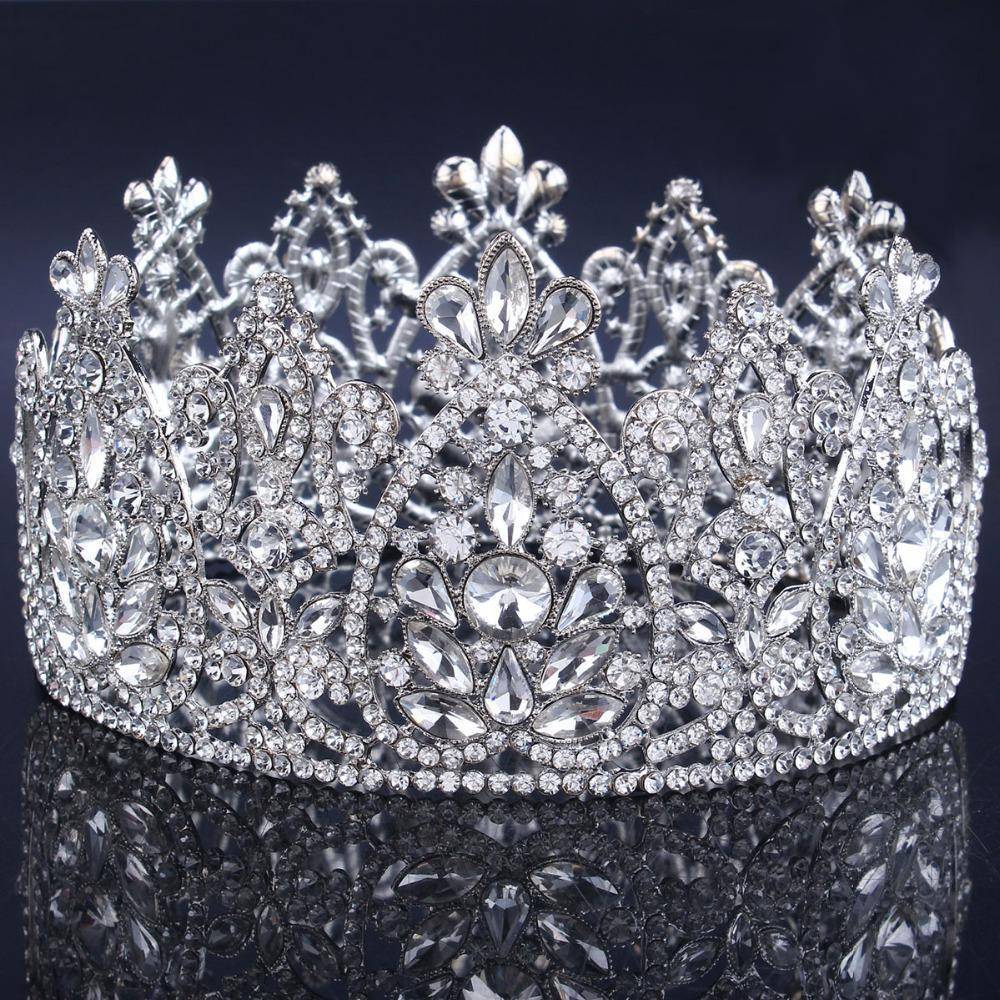 www.Nuroco.com - Vintage Rhinestone bling Crown Crystal Tiara Good for ...