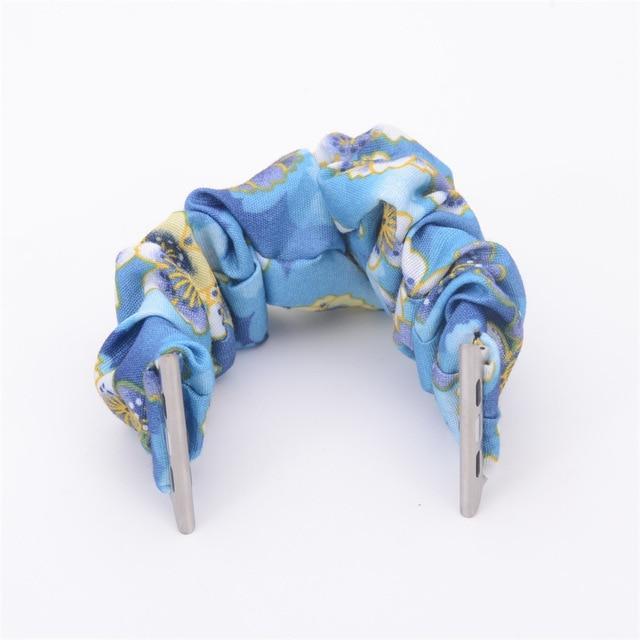 Knitted Chiffon Printed Watch Band for Colorful Fabrics – www.Nuroco.com