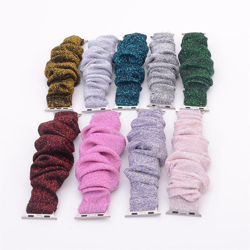 Knitted Chiffon Printed Watch Band for Colorful Fabrics – www.Nuroco.com